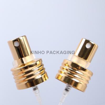 China 18/410 20/410 24/410 Aluminum Perfume Sprayer Pump Screw Dispenser Atomizer  0.13ML for sale