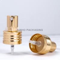 China 18/410 20/410 24/410 Aluminum Perfume Sprayer Pump Screw Dispenser Atomizer  0.13ML for sale