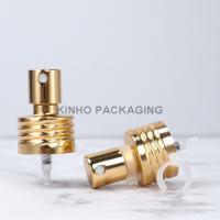 China 18/410 20/410 24/410 Aluminum Perfume Sprayer Pump Screw Dispenser Atomizer  0.13ML for sale