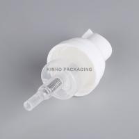 China 30MM 0.4CC Plastic Cosmetic Foam Liquid Soap Dispenser Foam Pump Head For Hand Face for sale