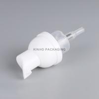 China 30MM 0.4CC Plastic Cosmetic Foam Liquid Soap Dispenser Foam Pump Head For Hand Face for sale