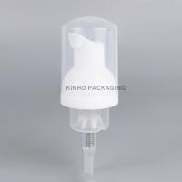 China 30MM 0.4CC Plastic Cosmetic Foam Liquid Soap Dispenser Foam Pump Head For Hand Face for sale