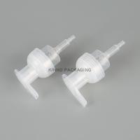 China Plastic Cosmetic Foam Soap Dispenser Pump Left-Right Lock Switch Face Washing 40MM 0.8CC for sale