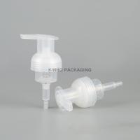 China Plastic Cosmetic Foam Soap Dispenser Pump Left-Right Lock Switch Face Washing 40MM 0.8CC for sale