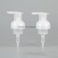 China Plastic Cosmetic Foam Soap Dispenser Pump Left-Right Lock Switch Face Washing 40MM 0.8CC for sale