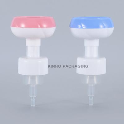 China Pink Blue Cat Paw Foam Pump Hand Pressure Spring Outside For Kids Saniti for sale