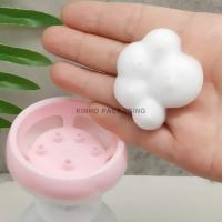 China Pink Blue Cat Paw Foam Pump Hand Pressure Spring Outside For Kids Saniti for sale