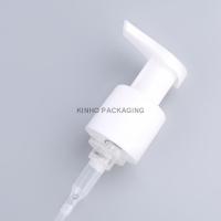 China 28MM Plastic PP Liquid Foam Pump Dispenser Left-Right Lock Switch For Clean for sale