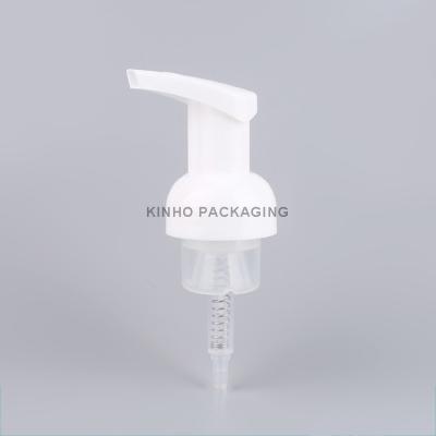China 40MM Plastic Soap Dispenser Pump Left Right Lock Bubble For Hand Wash Facial for sale