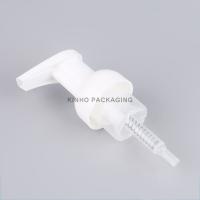 China 40MM Plastic Soap Dispenser Pump Left Right Lock Bubble For Hand Wash Facial for sale