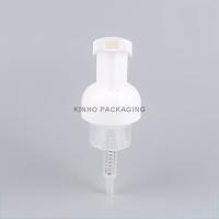 China 40MM Plastic Soap Dispenser Pump Left Right Lock Bubble For Hand Wash Facial for sale