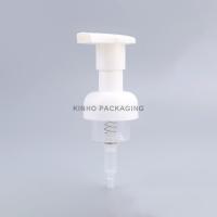 China 40MM Plastic Foaming Soap Dispenser Spray Pump Facial Cleanser Mousse Foam Pump Brush for sale