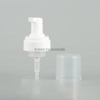 China 43MM 0.8CC Spring Outside Soap Dispenser Foam Pump Plastic Shampoo With Cap For Mousse for sale