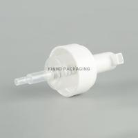 China 43MM 0.8CC Spring Outside Soap Dispenser Foam Pump Plastic Shampoo With Cap For Mousse for sale