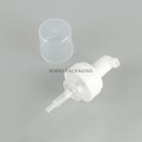 China 43MM 0.8CC Spring Outside Soap Dispenser Foam Pump Plastic Shampoo With Cap For Mousse for sale