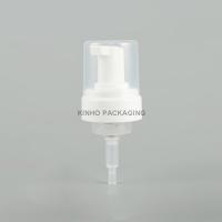 China 43MM 0.8CC Spring Outside Soap Dispenser Foam Pump Plastic Shampoo With Cap For Mousse for sale