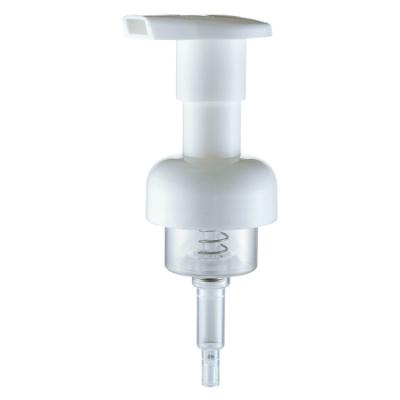 China 40MM Plastic Liquid Soap Dispenser Spray Pump Facial Cleanser Mousse Foam Pump for sale