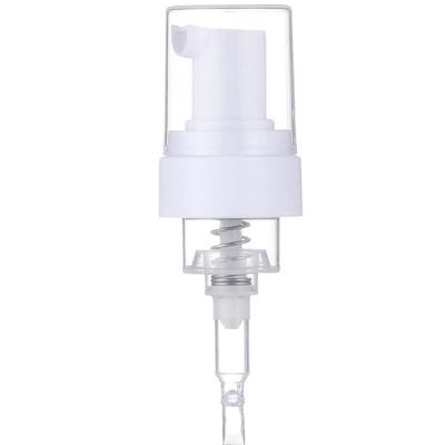 China 28/400 Foam Pump Plastic Soap Liquid Hand Wash Pump Dispenser With Cap For Face for sale