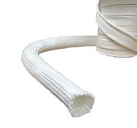 China 6mm Silicone Coated Fibre Glass Sleeve Insulation Tubing for sale