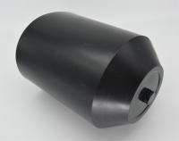 China Black Insulated Polyolefin Cable End Caps Heat Shrinkable IP67 Heat Shrink Wire End Caps Electric Cable Protectors for sale