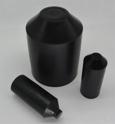 China Cross Linked Polyolefin Heat Shrink End Caps Tensile Strength 13MPa Heat Shrink Wire End Caps for sale