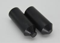 China IP67 Polyolefin Black Insulated Cable End Caps Heat Shrinkable Wire End Caps for sale