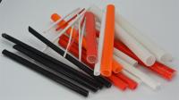 China Electrical Insulation Glass Fiber Tube Flexible Fiberglass Tube UL1441 for sale