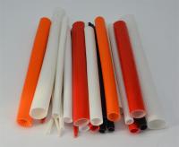 China 1mm-40mm Glass Fiber Insulation Sleeving With High Arc Resistance for sale
