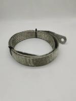 China Electrical Connection Tinned Flat Copper Braid High Corrosion Resistance Cable Braiding for sale