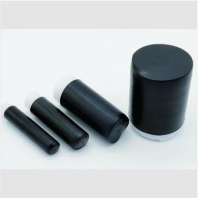 China Cable Liquid Silicone Rubber LSR Cold Shrink Termination Kits End Cap Black Cold Shrink Splice Kits for sale