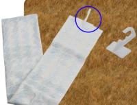 China 15cm*80cm Longtime Cargo MgCl2 Desiccant Moisture Absorption Material Eco-friendly for sale