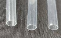 China Transparent Thin Wall PVDF Heat Shrink Tubing Semi-rigid Polyvinylidene Fluoride Heat Shrink Tubing for sale