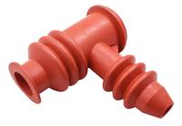 China Flame  Retardant Heat Shrink Right Angle/In-line Bushing Boot for sale