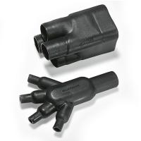 China Flame Retarded Heat Shrink 4 Way Outlet Shapes for sale