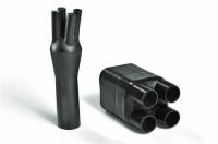 China Flame Retarded Heat Shrink 4 Way Outlet Shapes for sale