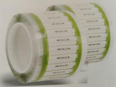 China Halogen Free Identification Sleeves Low Smoke Low Hazard Shrink Ratio 2:1 Heat Shrink Identification Tube for sale