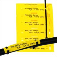 China Flame Retardant Identification Tags Halogen Free For Marker for sale