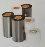 China Ultra-high Durability Black Resin Thermal Transfer Ribbon Data Sheet for sale