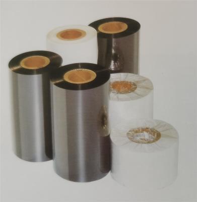 China Ultra-high Durability Black Resin Thermal Transfer Ribbon Data Sheet for sale