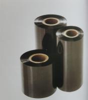 China Ultra-high Durability Black Resin Thermal Transfer Ribbon Data Sheet for sale