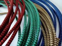 China Self Extinguish PET Expandable Braided Sleeving for sale