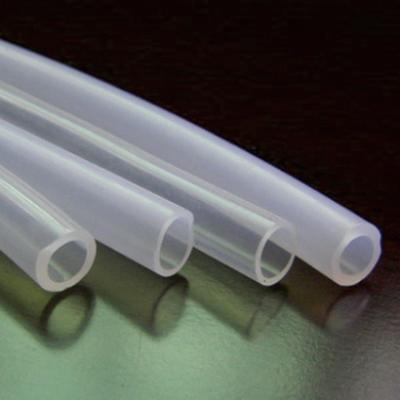 China Highly Transparent Electronic Silicone Rubber Tube RoHS Coppliant Medical Grade Tube for sale