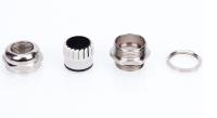China M12X1.5(3-6.5) Waterproof Nickel plated brass Cable Gland IP68 Cable Connector for sale
