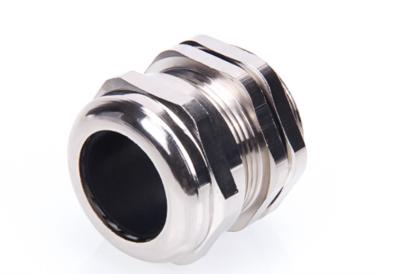 China M16X1.5(4-8) Nickel Plated Brass Glands Connector for  Cable IP68 Waterproof for sale