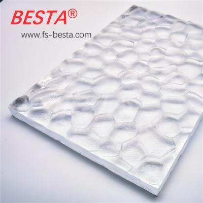 China Rigid Clear Polystyrene Plastic Sheets 8mm-30mm Thickness for Light Diffusion and Decorative Applications for sale