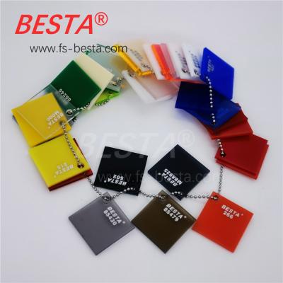 China REACH Light Guide Acrylic Sheet 3.0mm Opal Color PMMA Panel for LED Lighting Systems for sale