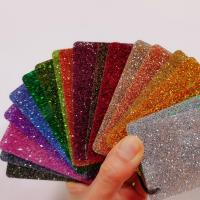 China 4x8ft PMMA Glitter Perspex Sheet 3-30mm Thickness Weather Resistant Cast Acrylic for sale