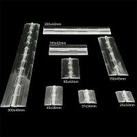China High Water Resistance Clear Acrylic Hinges for Plexiglass Panels - 1.20g/cm³ Density, Custom Sizes Available for sale