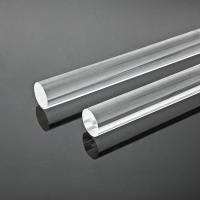 China Clear Acrylic PMMA Bar - Round, Square & Triangle Profiles with 92% Light Transmission and M90-95 Hardness for sale