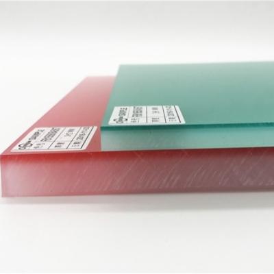 China 12mm High Gloss Two-Tone Clear Perspex Acrylic Sheet with 92% Light Transmission and OEM Customization for sale